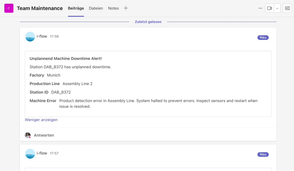 Microsoft Teams Integration in OT/IT Infrastructure
